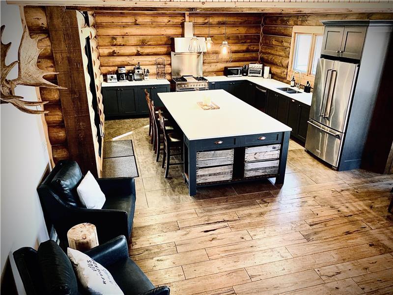Le Chalet 88 ***Chalet bois rond de - Chalet à louer Wentworth-Nord ...