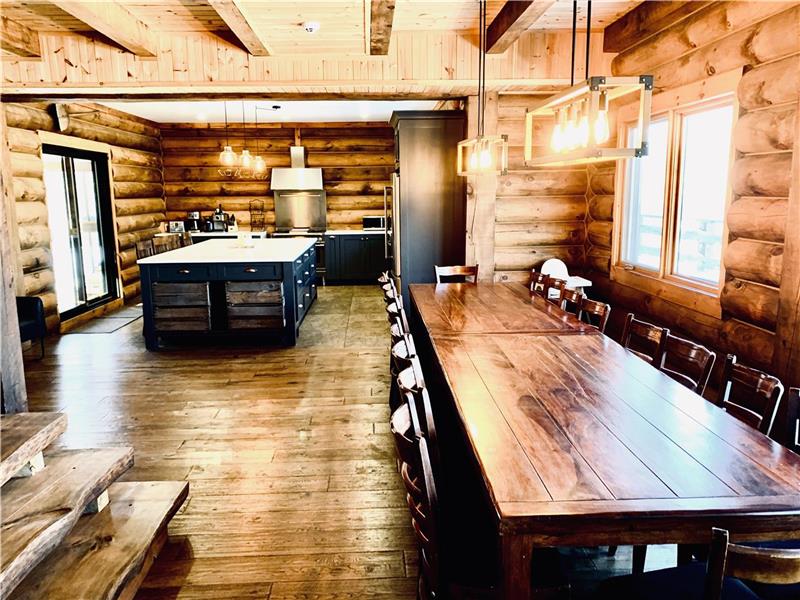 Le Chalet 88 ***Chalet bois rond de - Chalet à louer Wentworth-Nord ...