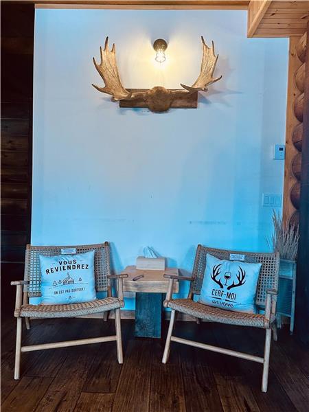 Le Chalet 88 ***Chalet bois rond de - Chalet à louer Wentworth-Nord ...