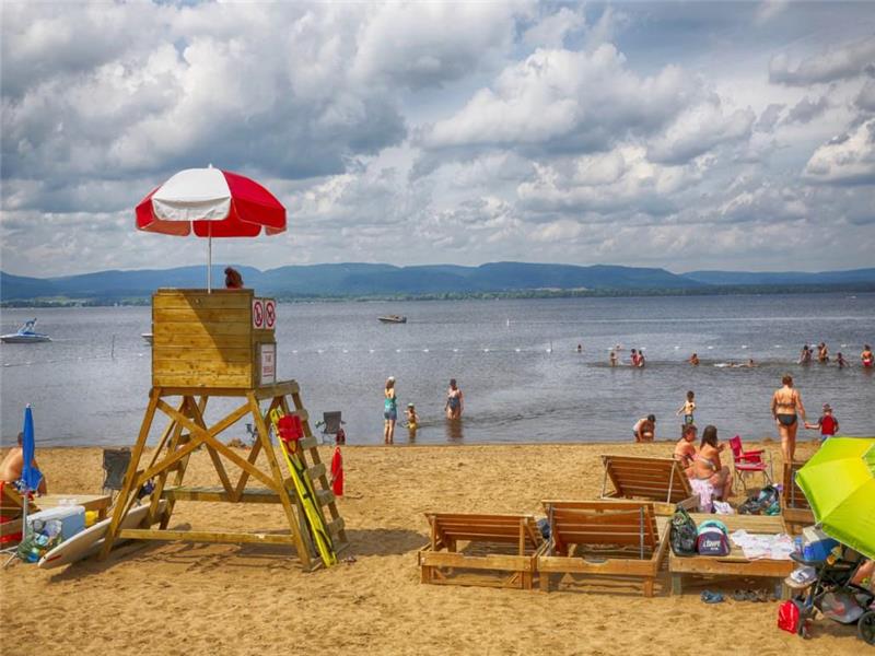 Plage du lac Maskinongé - Chalet du - Chalet à louer St-Gabriel-de ...